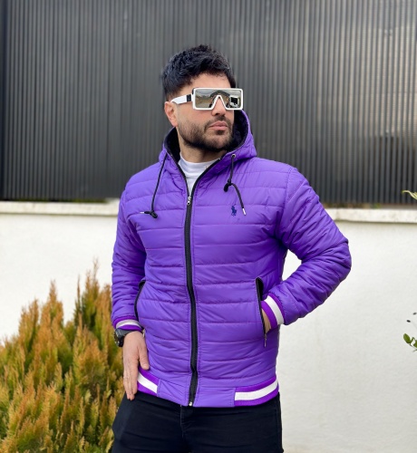 کاپشن بادی Polo بنفش ریکه